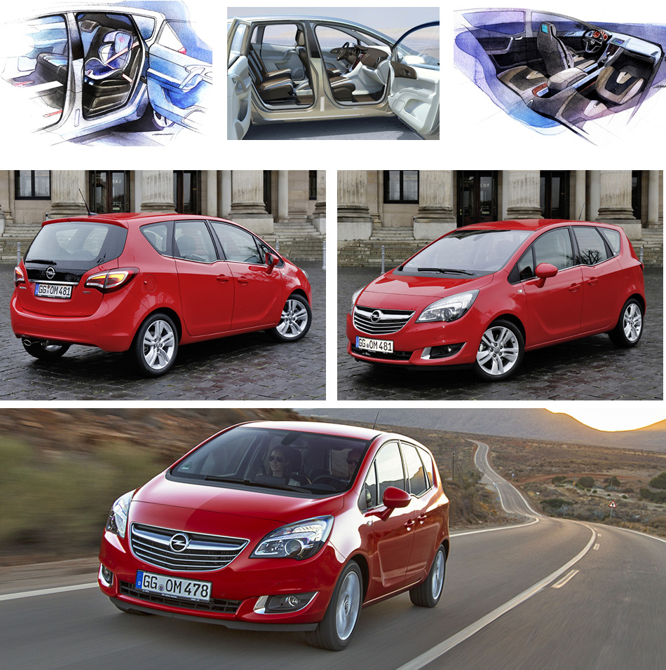 Opel Meriva test - design - alVolante.it